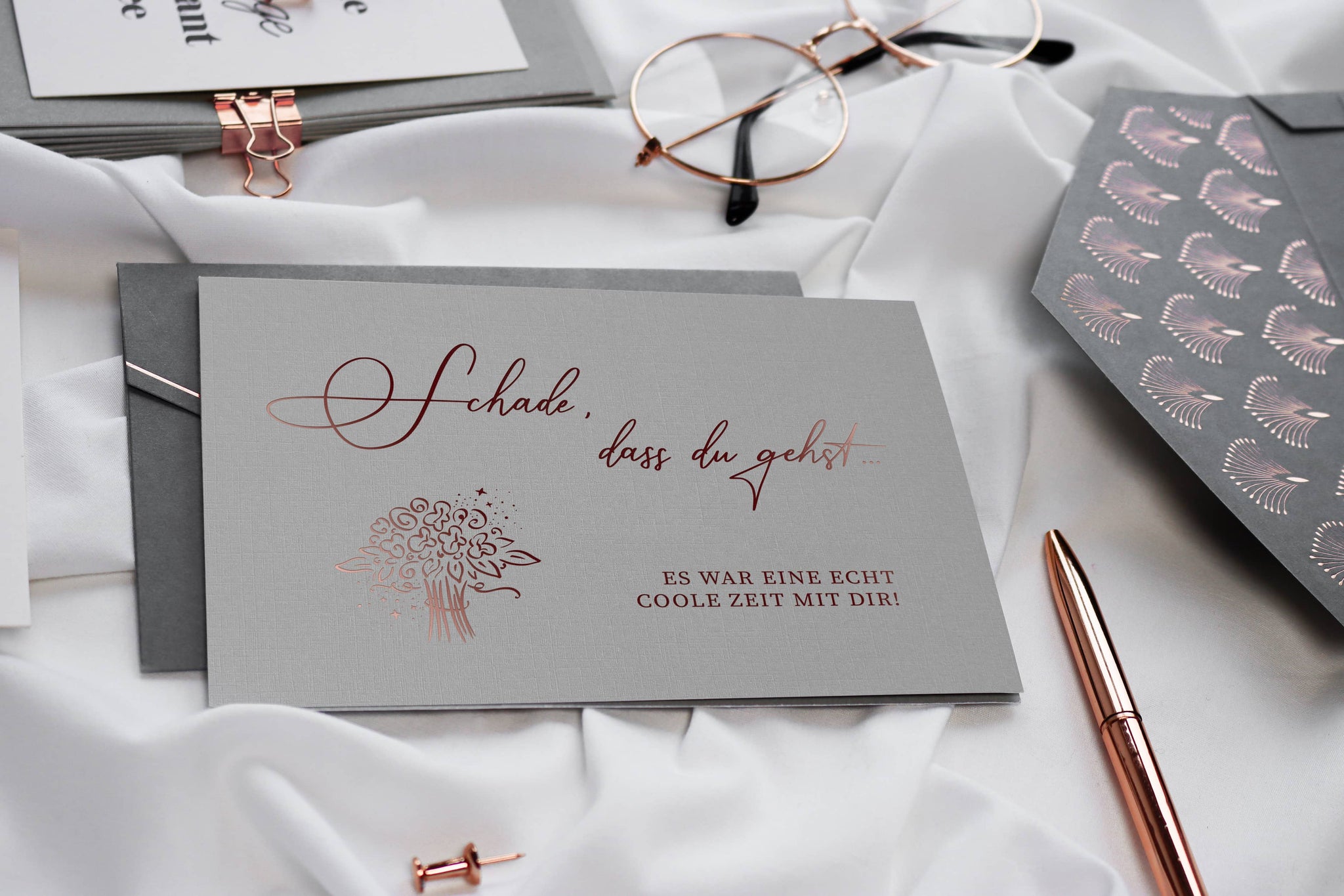 Papeterie Abschiedskarten - Edel & einzigartig