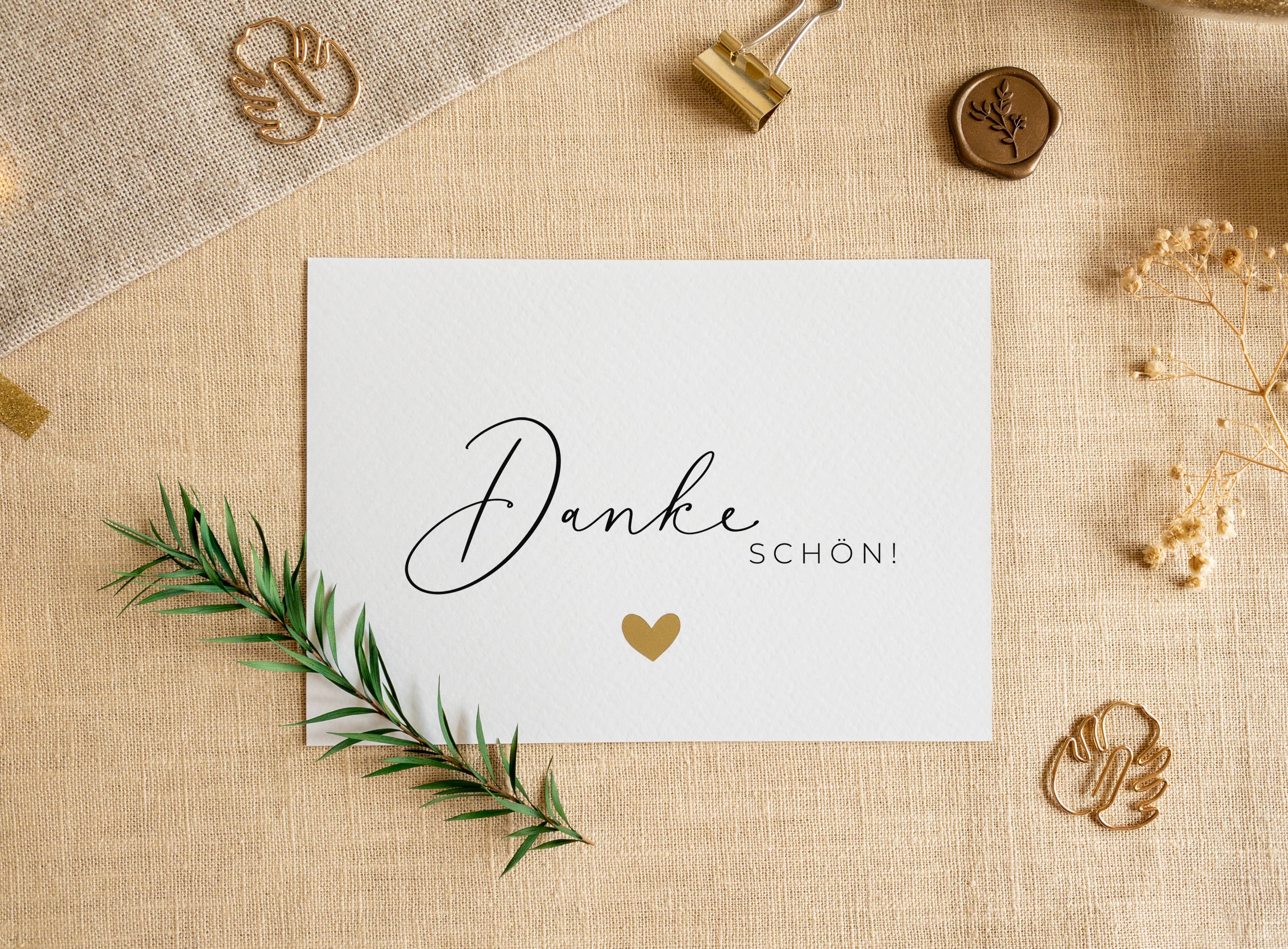 Dankeschön Karte - Danke Karte | JoliCoon